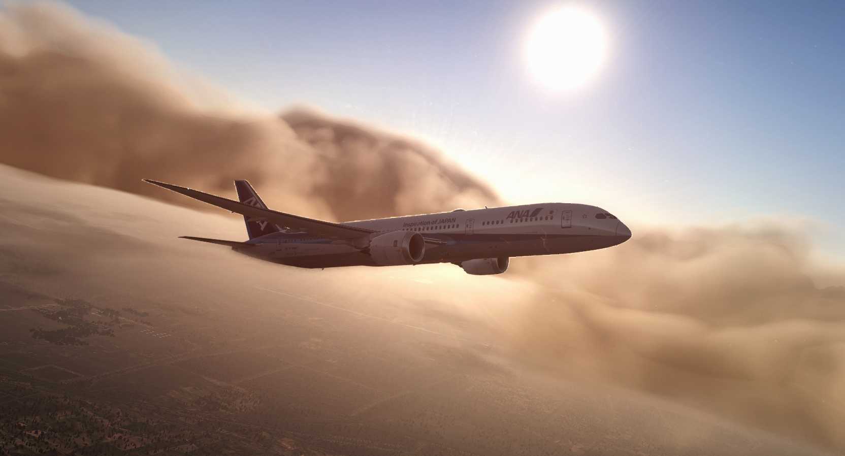 Xp11 波音787飞行日常 - 飞行美图 - 模拟飞行论坛